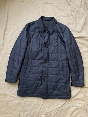 Corneliani ID RRP 1600$ Men's Weathergear Sport Coat Luxury Quilted ...