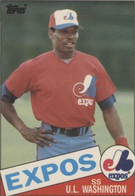 1985 Topps Traded - U.L. Washington #128T for sale online | eBay