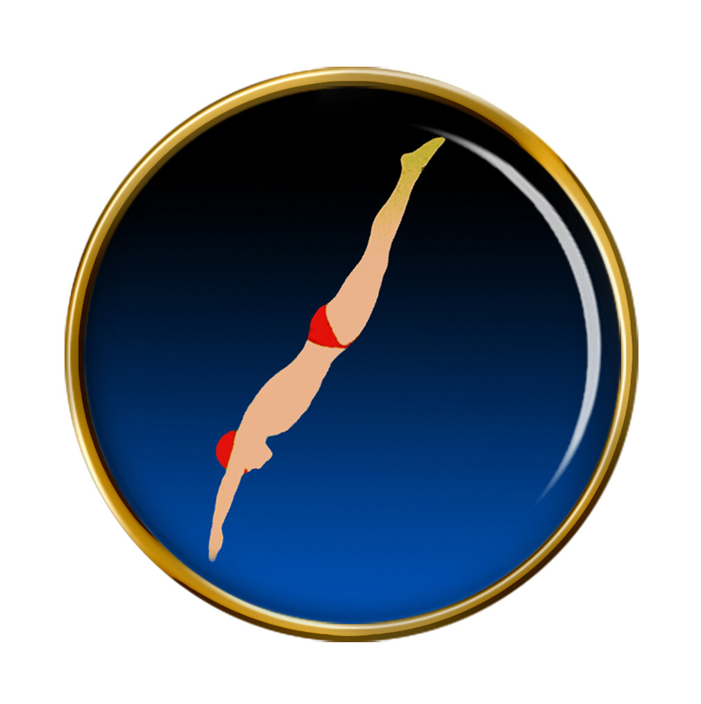 High Dive Pin Badge | eBay