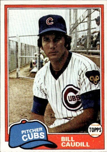 1981 Topps #574 Bill Caudill Chicago Cubs Baseball | eBay
