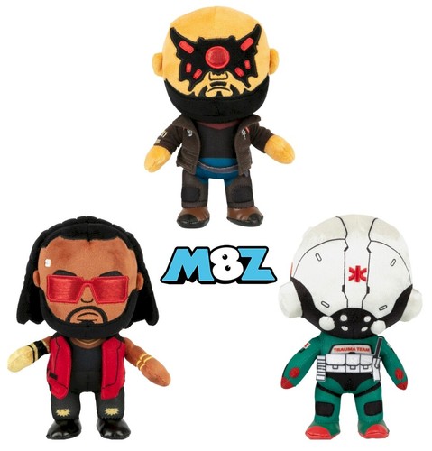 Cyberpunk 2077 Plush Trio of Jinx M8z Range NEW Royce Dexter & Trauma ...