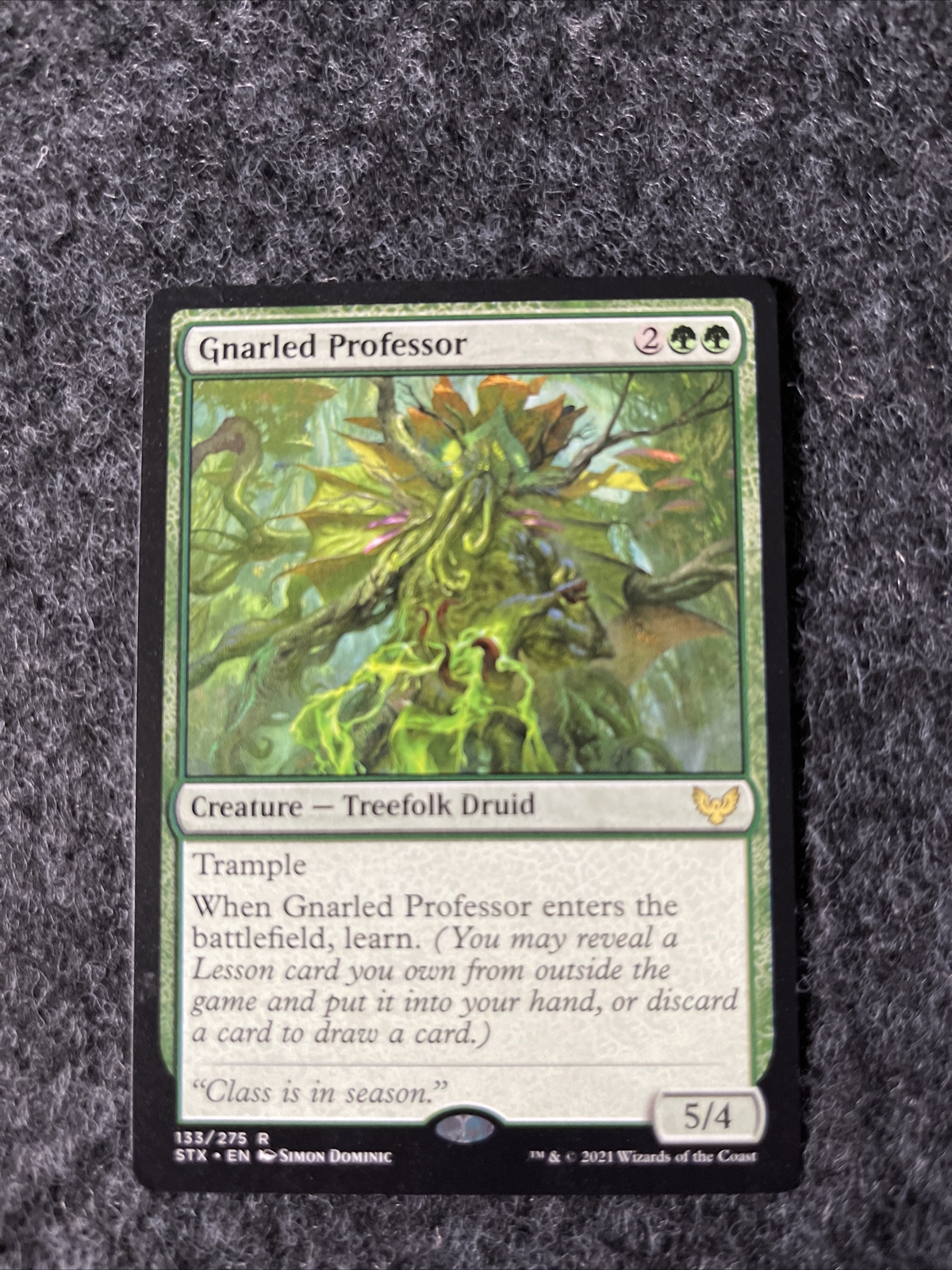 MTG+Gnarled+Professor+Strixhaven%3A+School+of+Mages+133%2F275+Regular ...