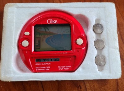 80s BANDAI CATCH A COKE COLA HANDHELD GAME. VINTAGE RETRO. GD. RARE | eBay