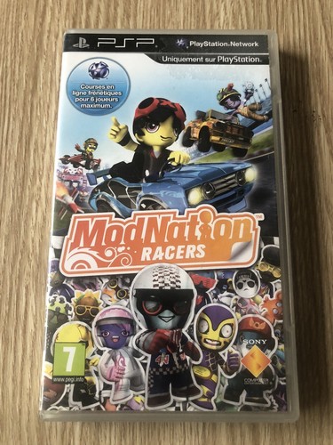 JEU MODNATION RACERS COURSE KART KARTING SONY PSP FRANÇAIS RARE | eBay