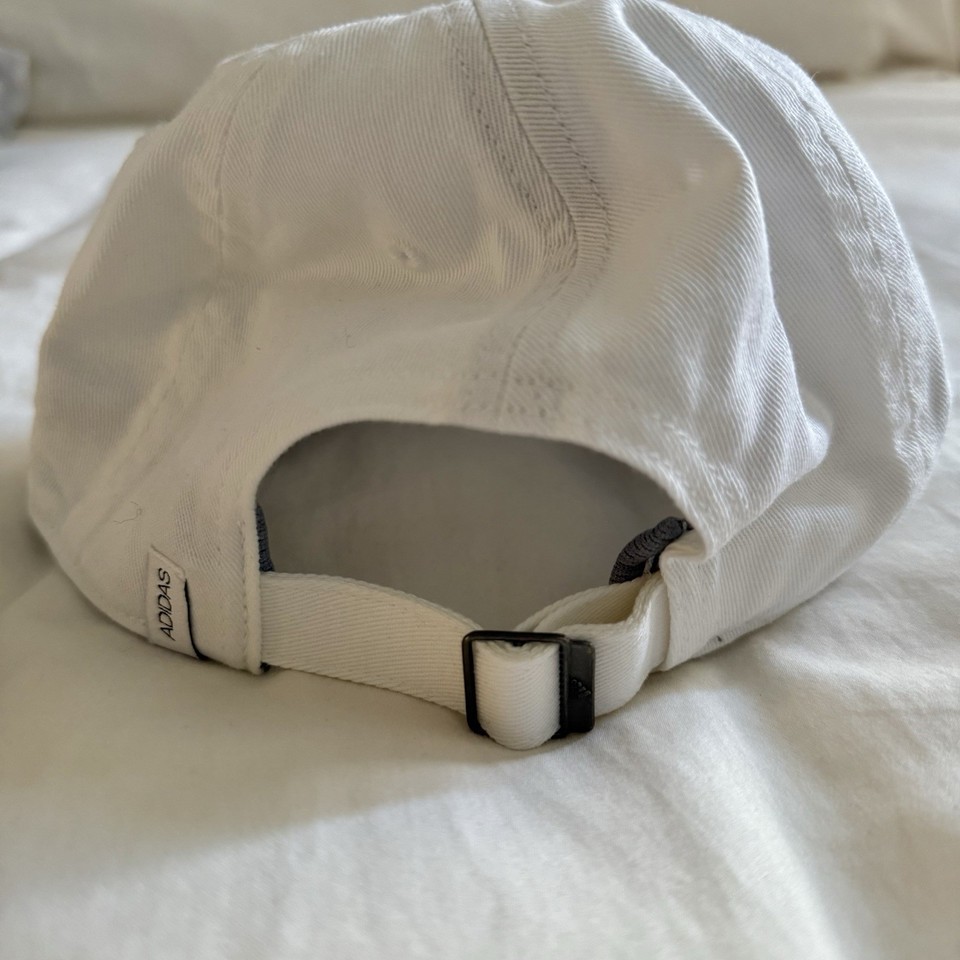 Adidas Aeroready Strap Back Dad Hat Adjustable White Cap Unisex | eBay