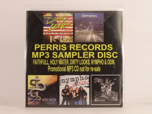 VARIOUS ARTISTS PERRIS RECORDS MP3 SAMPLER DISC (549) Promo CD Album ...