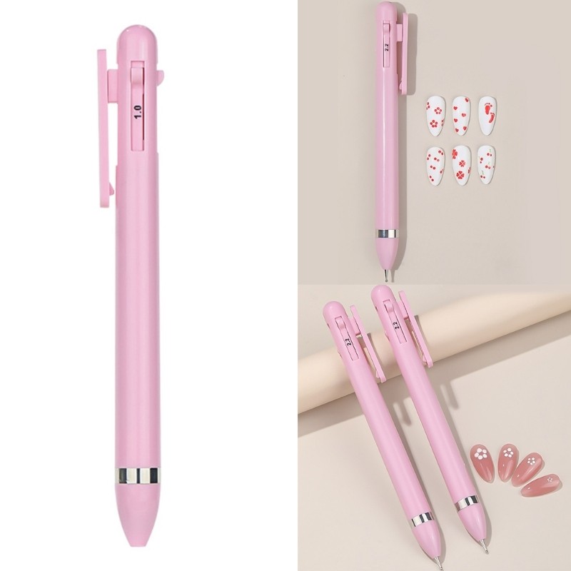 4 in 1 Nail Art Pen Nail Art Dotting Pen Point Tool Practical Nail ...