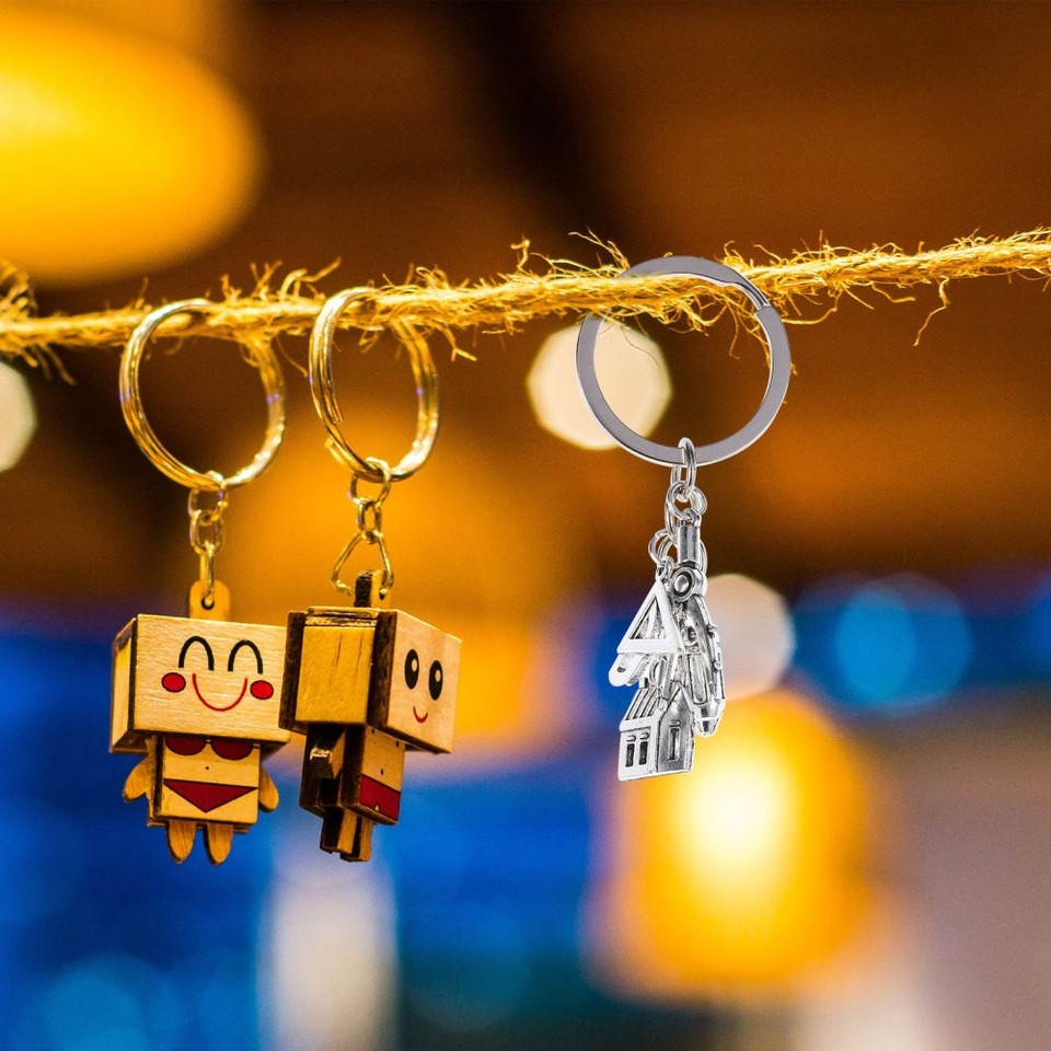 Creative Metal Key Rings - Architect Design Keychain For Graduation ...