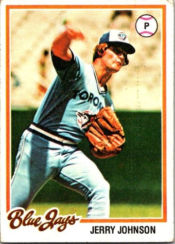 1978 Topps #169 Jerry Johnson baseball card 7C | eBay