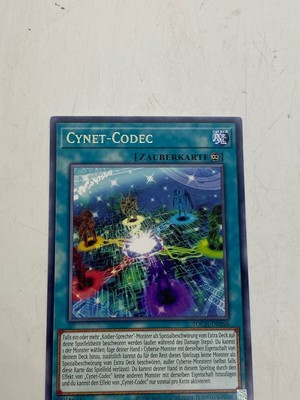 yu gi oh Karte "Cynet-Codec" Boosterfrisch Toch DE058 | eBay.de