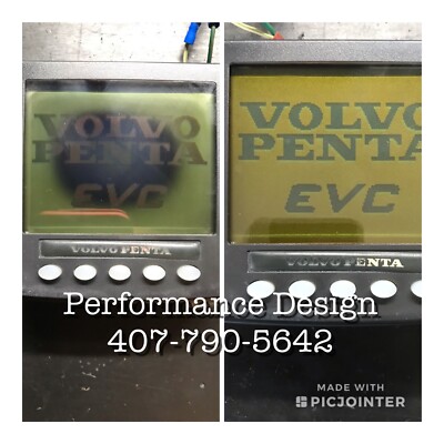 VOLVO PENTA ELECTRONIC VESSEL CONTROL (EVC) (EDC) RESTORATION SERVICE ...
