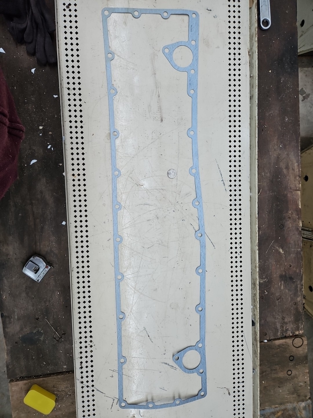 Genuine Cummins 3065790 Oil Cooler Housing Gasket (3200550, 3086003 ...