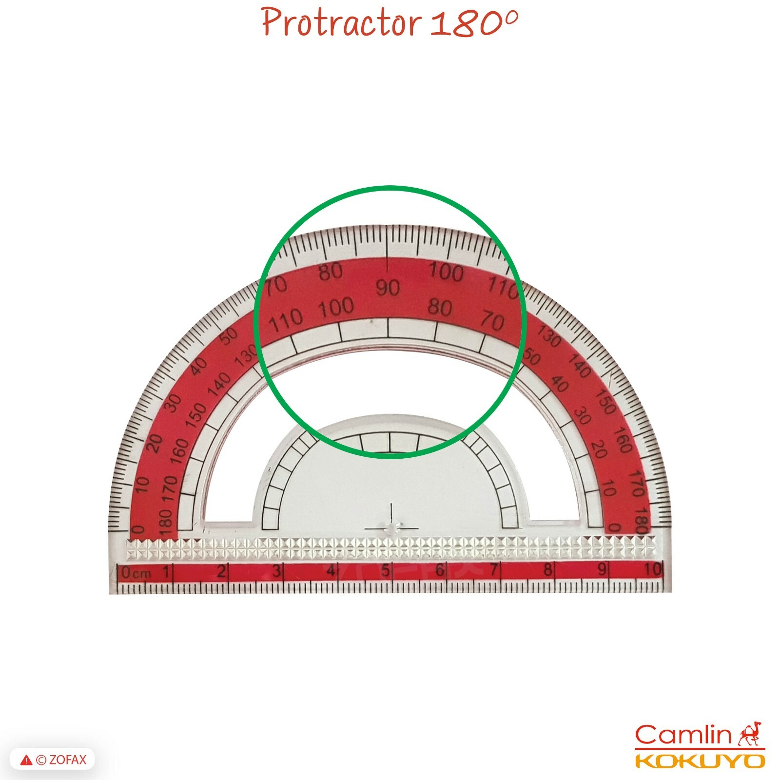 CAMLIN 10Pcs IKON Premium Geometry Box Protractor Compass Divider ...
