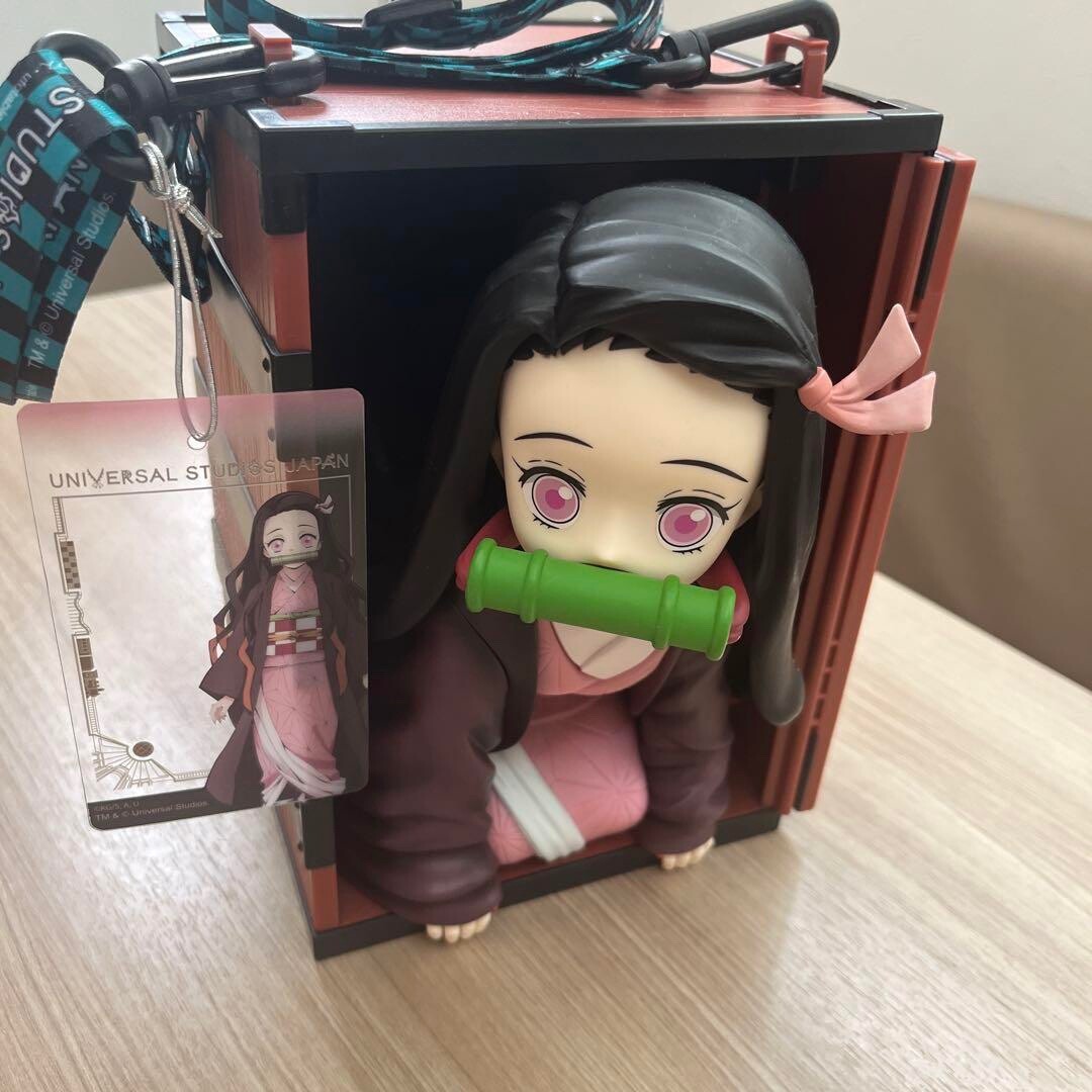 Demon Slayer Nezuko Popcorn Bucket Figure with Tag Limited USJ Japan ...