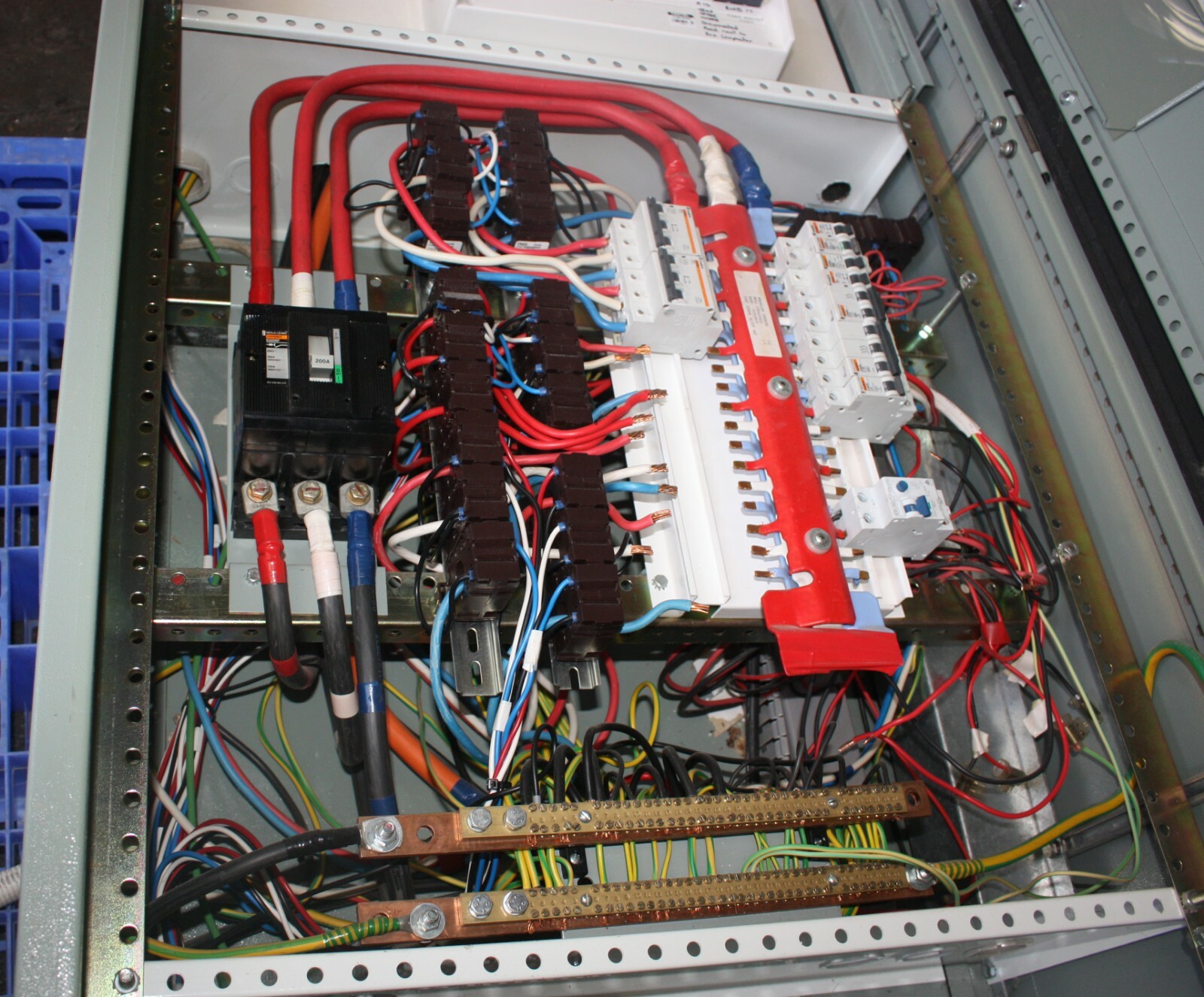 ASCA power board distribution switchboard 200A switch Sub Board remote ...