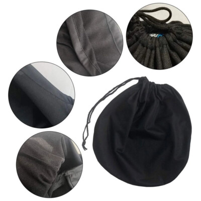 UK Motorcycle Helmet Universal Protective Drawstring Helmet Bag Black ...