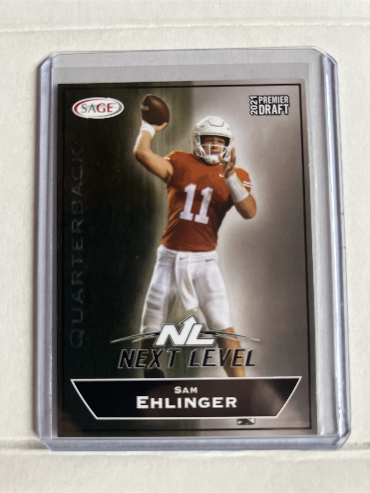 SAM EHLINGER RC 2021 SAGE Hit Premier Draft #151 ROOKIE Next Level | eBay