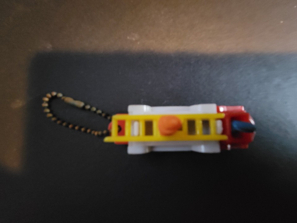 Vintage Lionel puzzle Fire Truck toy keychain | eBay