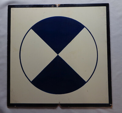 RARE WW1 AEF 4th IV Corps Isorel Masonite SSI Enameled Insignia Sign | eBay