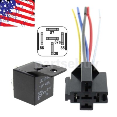 Starter Relay Switch for HD Wide/Super/Tour Glide Sportster 883 1000 ...