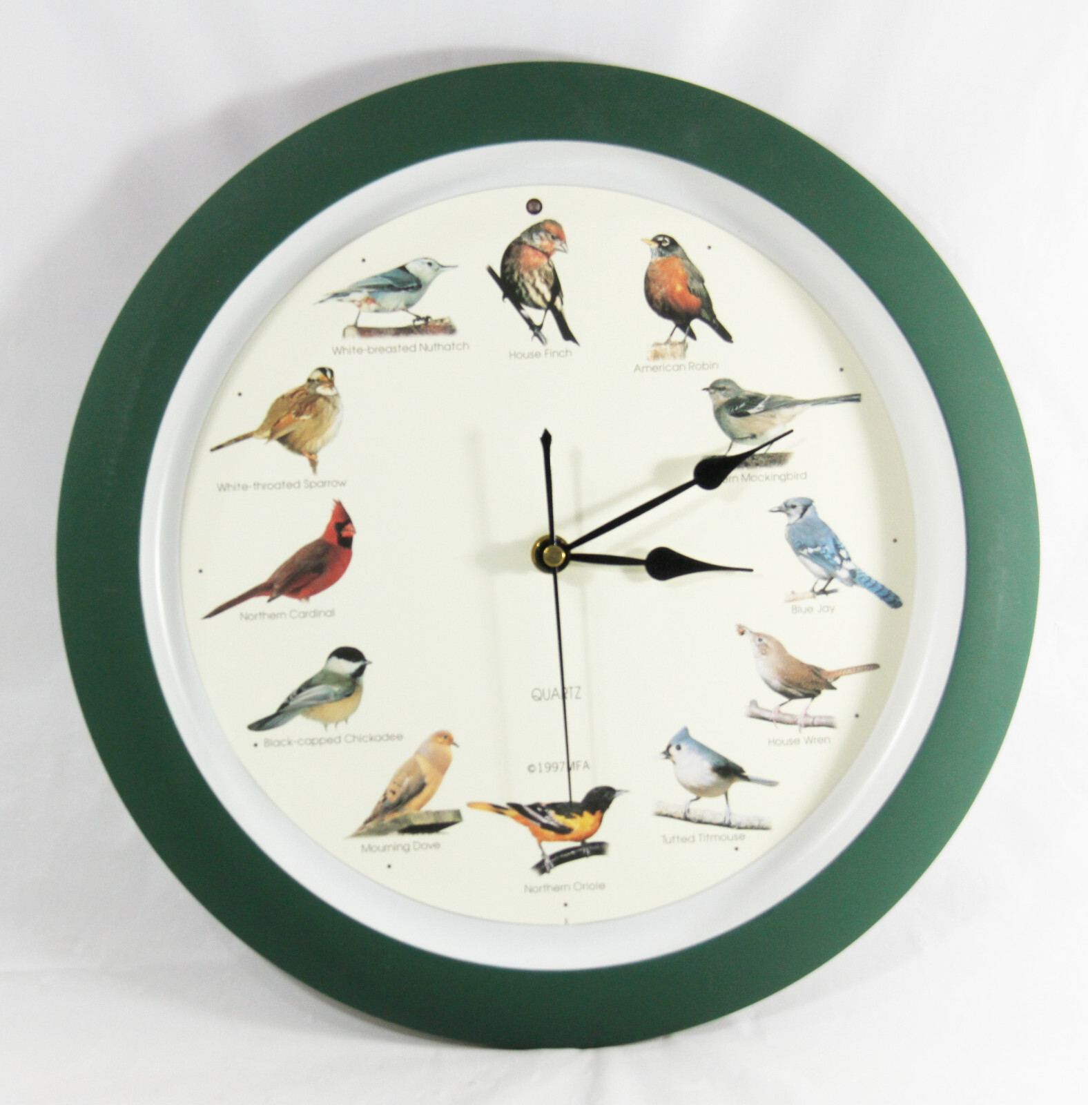 Singing Bird Clock - National Audubon Society | eBay