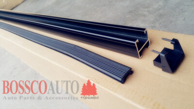 58" Black Roof Rack Heavy Duty Bar ('' H " bar) (1 x 1500mm) -SINGLE ...