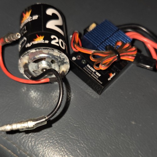 Dynamite DYN1171 Brushed Motor & Electronic Speed Controller for RC ...