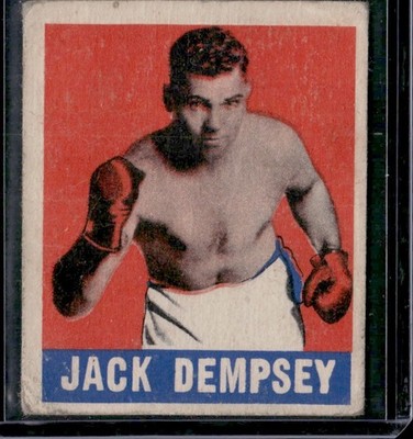1948 Knock Out Boxing card # 1 Jack Dempsey | eBay