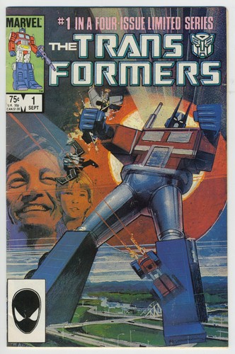 The TRANSFORMERS #1 In A Four Issue Limited Series MARVEL COMICS 1984 ...