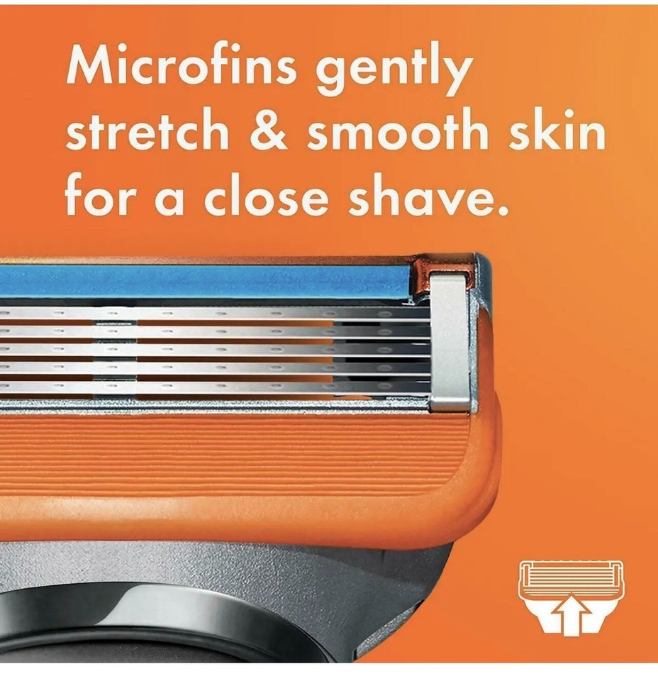 16 Gillette Fusion 5 Men's 5-Blade Razor Cartridges Fits All Fusion5 ...