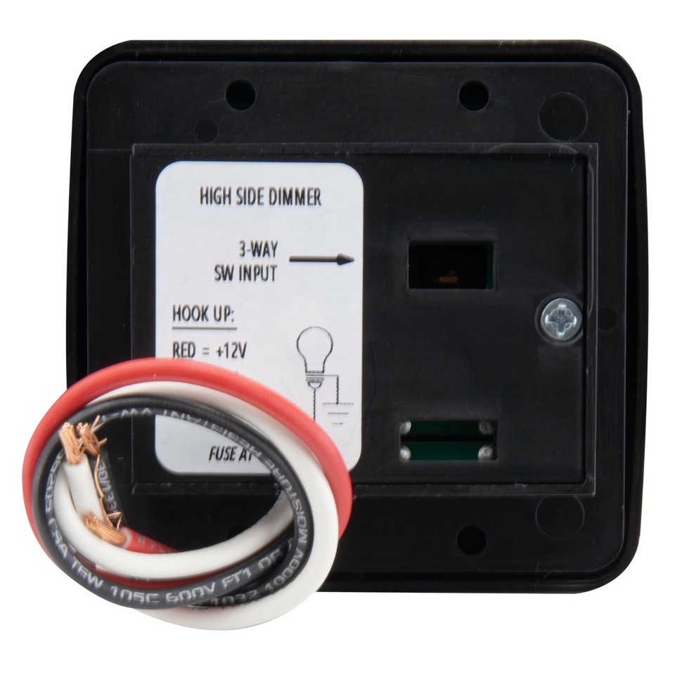 RV Light Switch 12V DC with High Side Dimmer Slider Compatible with ...