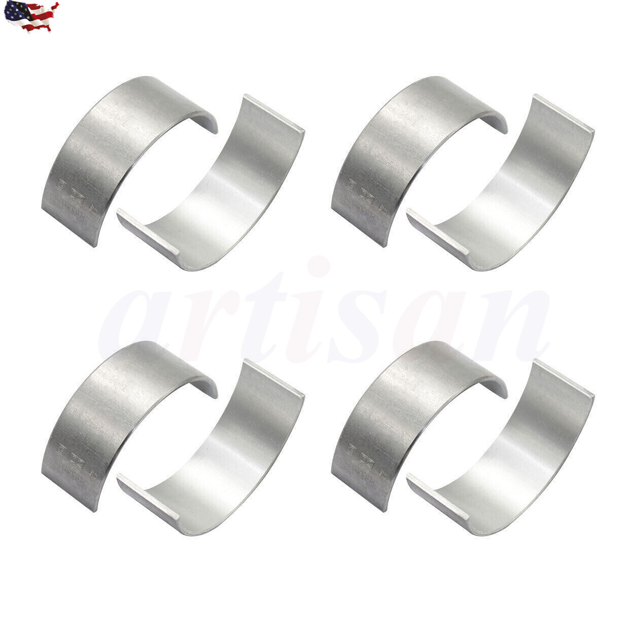 Engine Piston W/ Rings Kit + CON ROD BEARING SHELLS For MINI R55 R56 ...