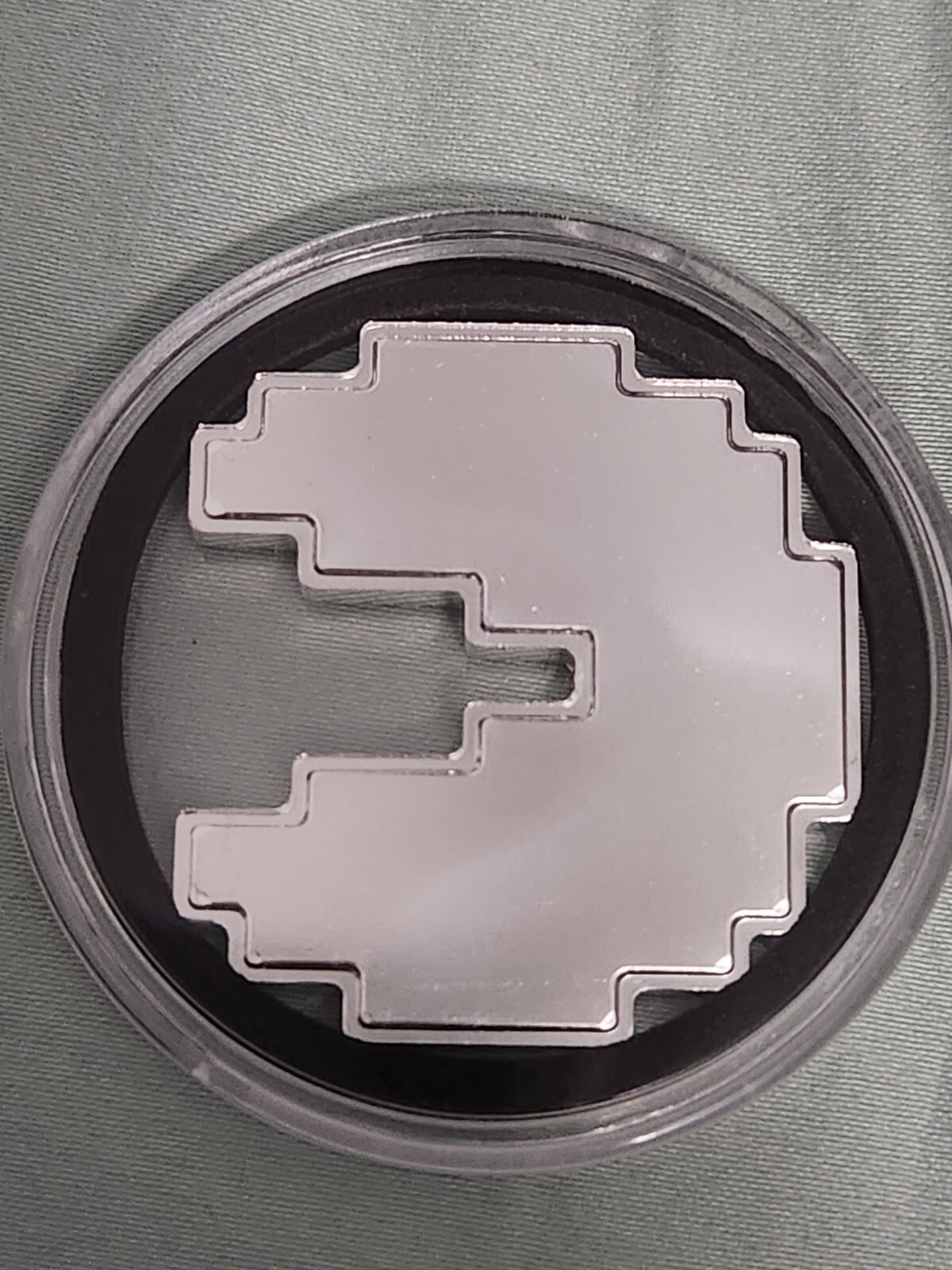 2021 PAC MAN Niue 1 oz Silver $2 PAC-MAN™ Shaped PAC-STACK Stackable ...