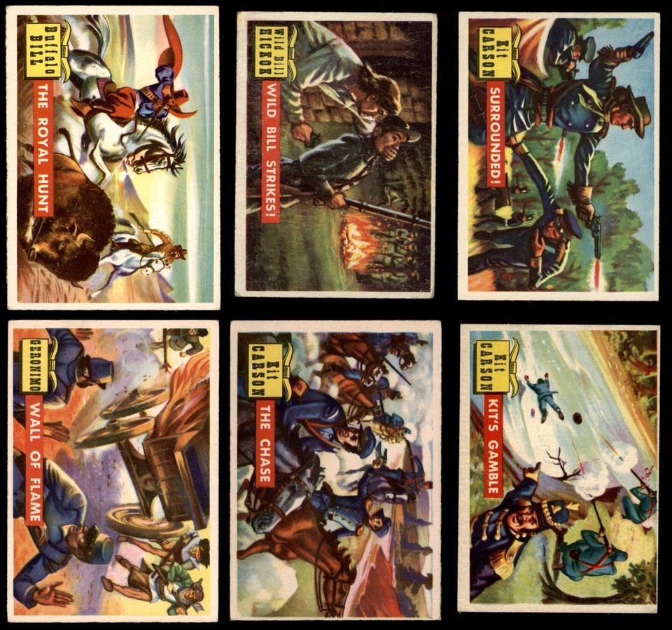 1956 Topps Round Up Almost Complete Set 4 - VG/EX 6892897 (69 / 80 ...