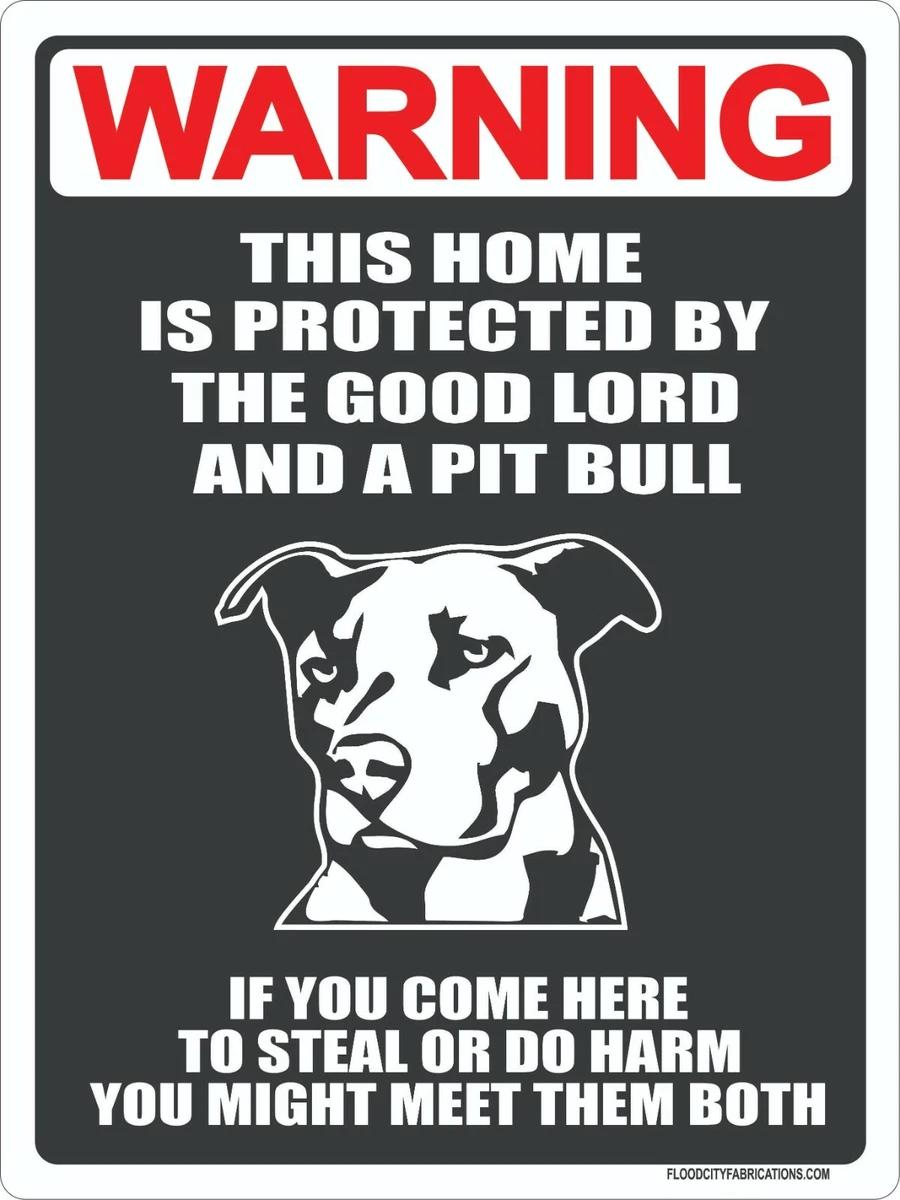 Pit Bull Warning Signs