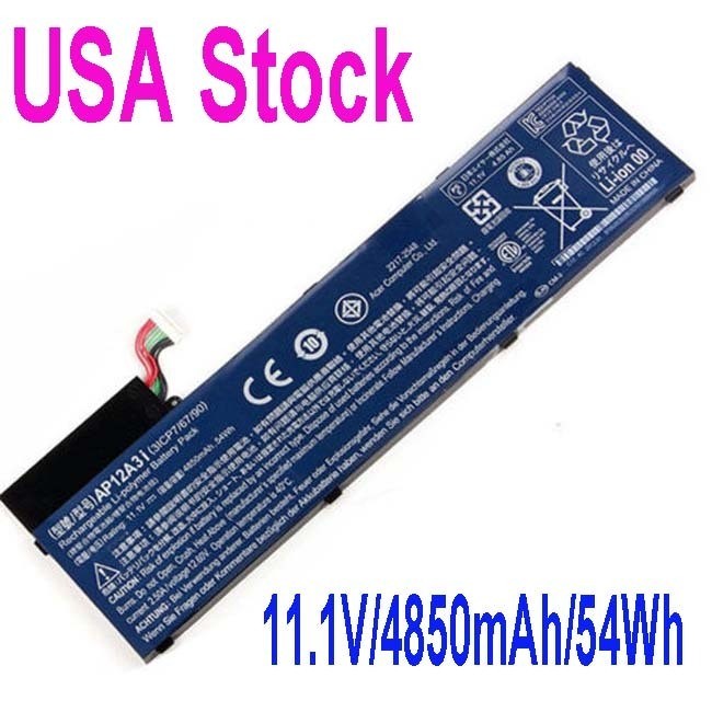 New AP12A3i AP12A4i Battery For Acer Timeline Ultra Aspire M3 M5 P645 ...