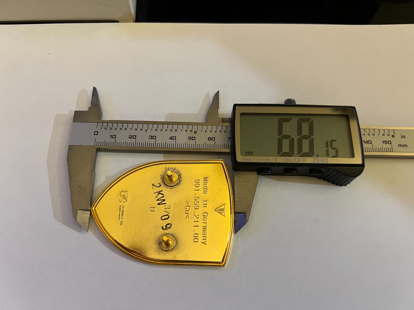 Porsche 911 Boxster Cayenne Panamera Hood Crest Emblem 99155921100 ...