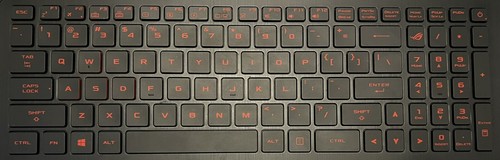 ASUS ROG GL702 GL702VI LAPTOP KEYBOARD INDIVIDUAL REPLACEMENT KEYS ...