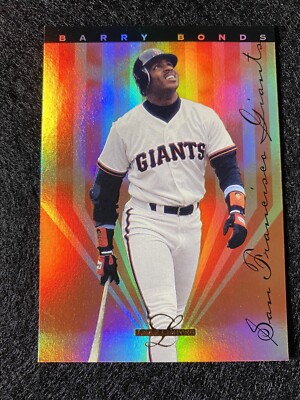 1995 Leaf Limited GOLD INSERT #4 Barry Bonds Baseball Card! San ...