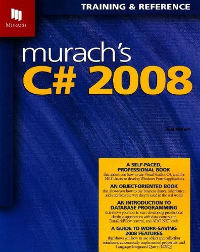 Joel Murach Murach's C# 2008 (Taschenbuch) | eBay