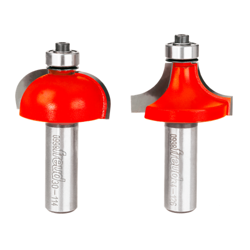 NEW FREUD 33-116 CARBIDE DROP LEAF TABLE ROUTER BIT SET COVE & ROUNDING ...