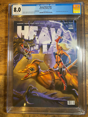 Heavy Metal Magazine #320 B 2022 Final Issue Low Print Hildebrandt NM ...