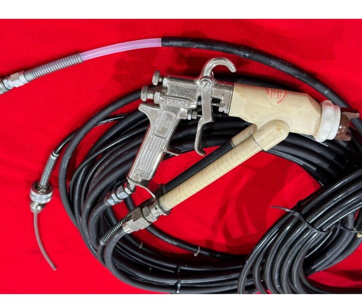 Binks Model 85 Electrostatic Painting Spray Gun & Hose | eBay