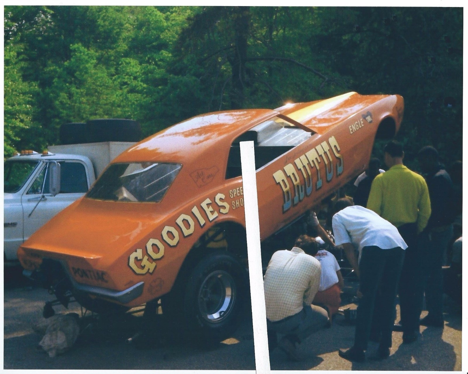 1960s Drag Racing-Lew Arrington's 1967 Firebird Hemi Powered Funny Car ...