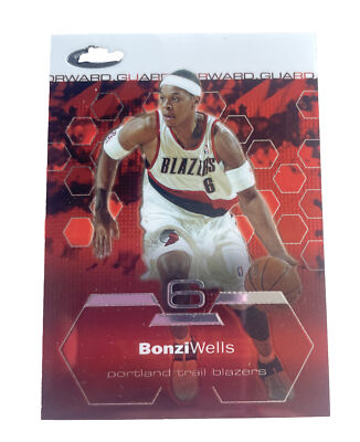 2002-03 Finest Basketball #37 Bonzi Wells Portland Trail Blazers | eBay