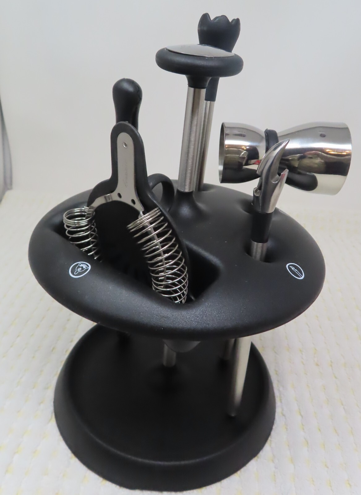 Rabbit Barware Rabbit made by Metrokane, Inc 6 Piece Tool Set Organizer ...