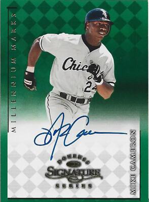 Mike Cameron Autographed Donruss Signature Series 1998 Card | eBay