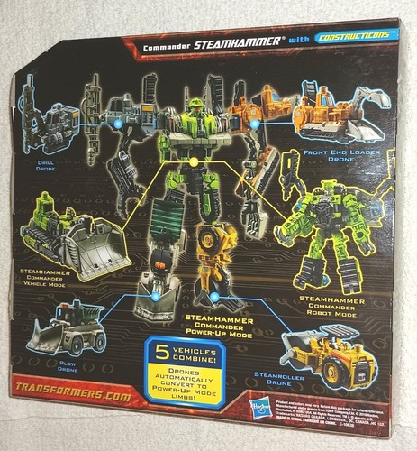 Transformers Power Core Combiners Commander STEAMHAMMER w ...