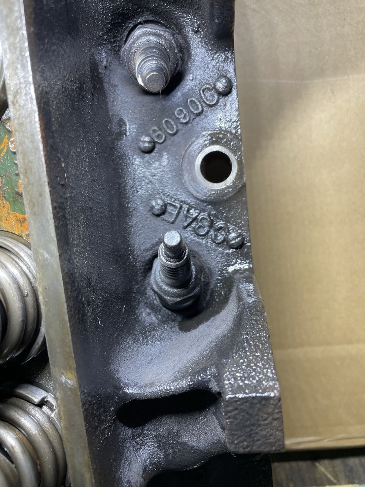 1962-63 Ford FE 406 Cylinder Heads-Pair-C3AE-6090-C & C2SE-6090-C-Dated ...