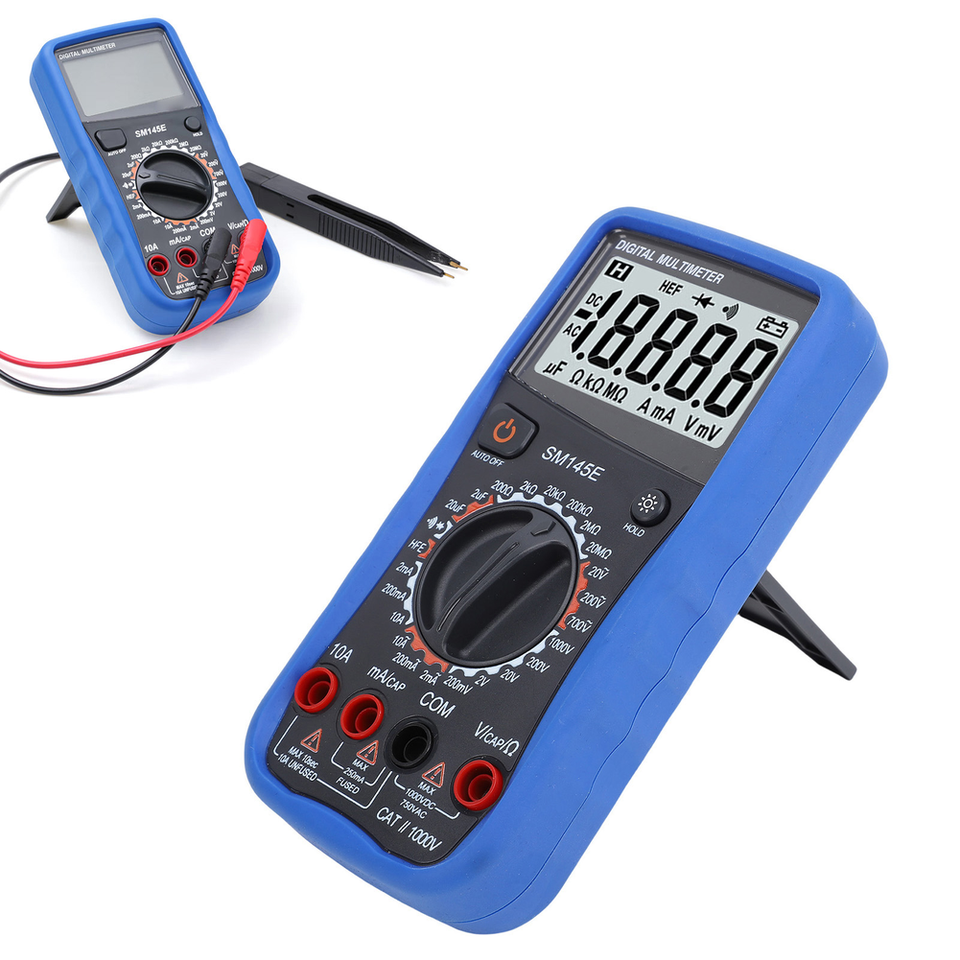 Portable SM145E Multimeter for DIY Electronic Repair with Adjustable ...